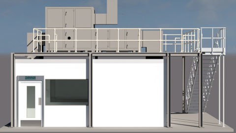 Building a battery dry room